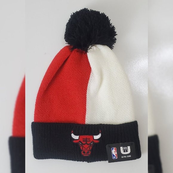 NBA | Accessories | Nwt Nba Chicago Bulls Beanie Hat Mens Embroidered ...